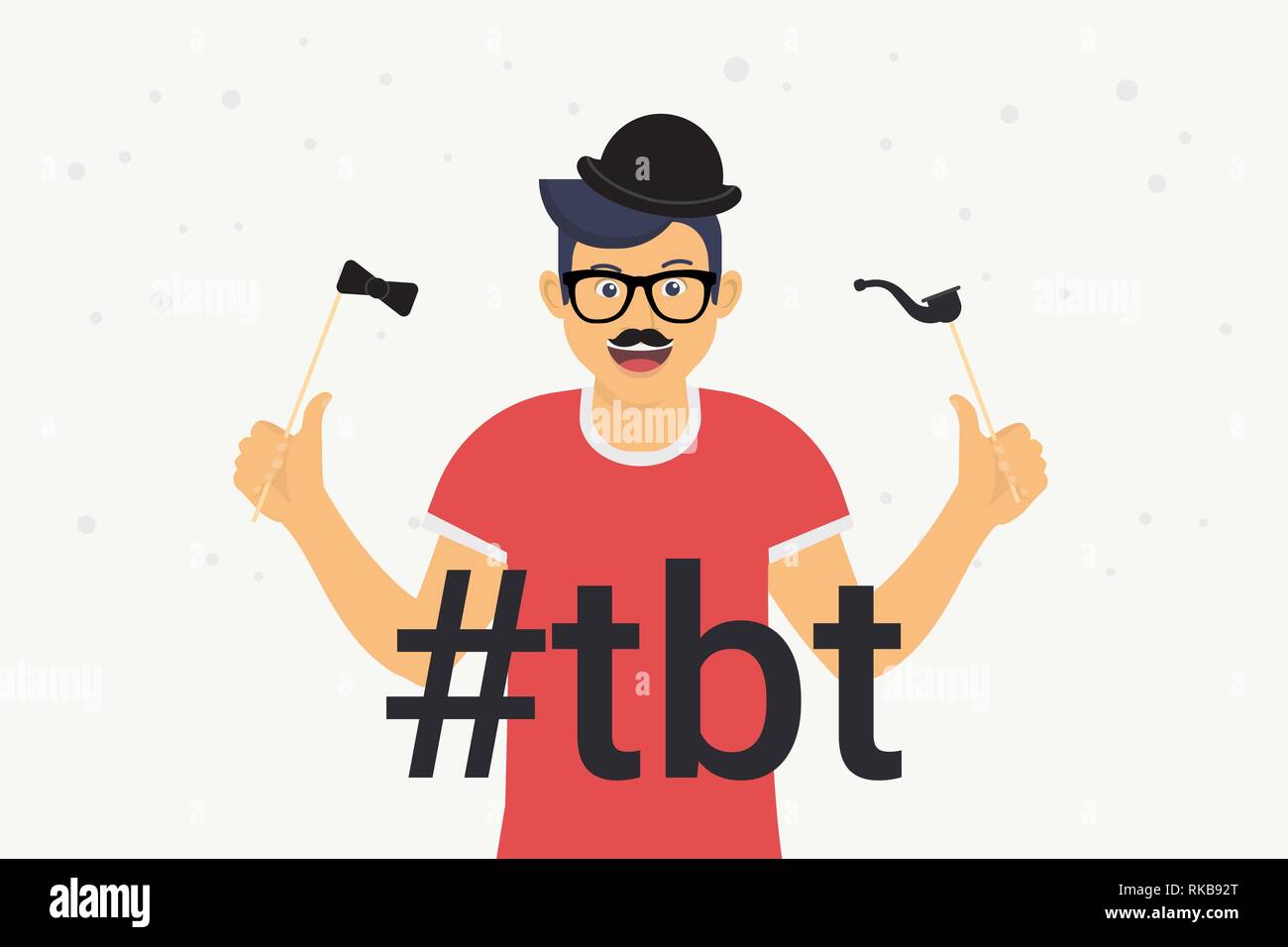 Throwback photo Stock Vector Images - Alamy