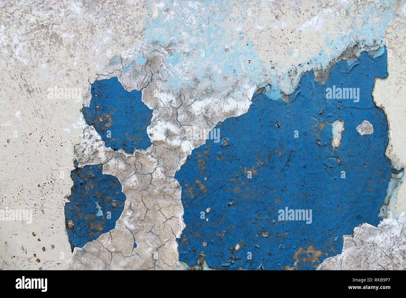 Close up high resolution surface of weathered paint on a wall Stock ...
