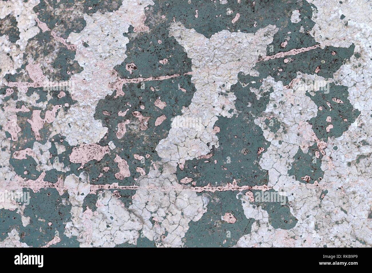 Close up high resolution surface of weathered paint on a wall Stock ...