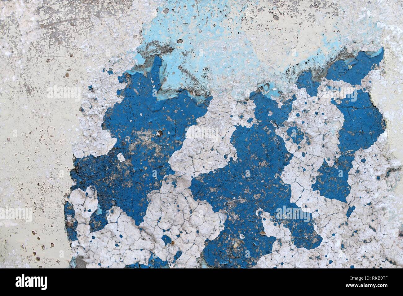 Close up high resolution surface of weathered paint on a wall Stock ...