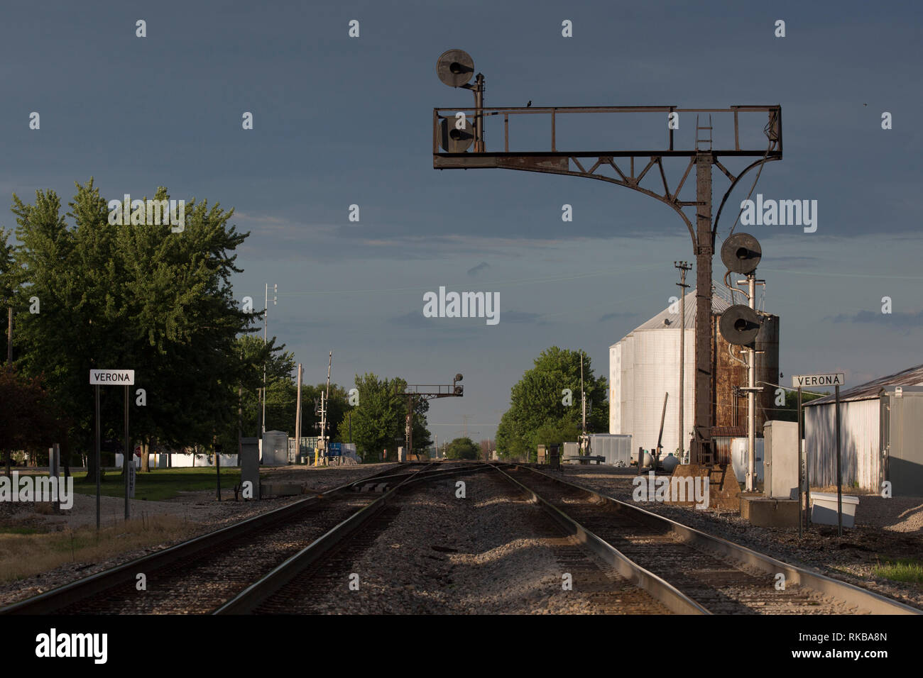 Old santa fe railroad hi-res stock photography and images - Alamy