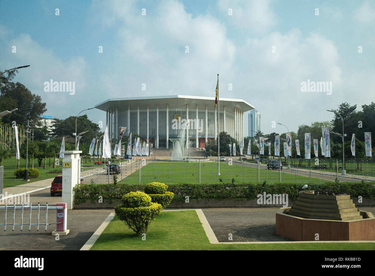 Bandaranaike memorial hi-res stock photography and images - Alamy