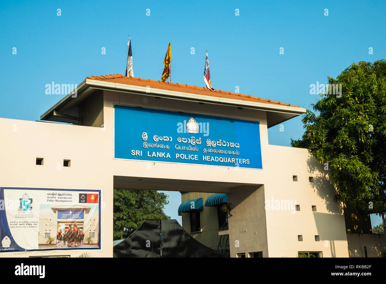 Sri Lanka police headquarters in in Colombo, Sri Lanka Stock Photo - Alamy