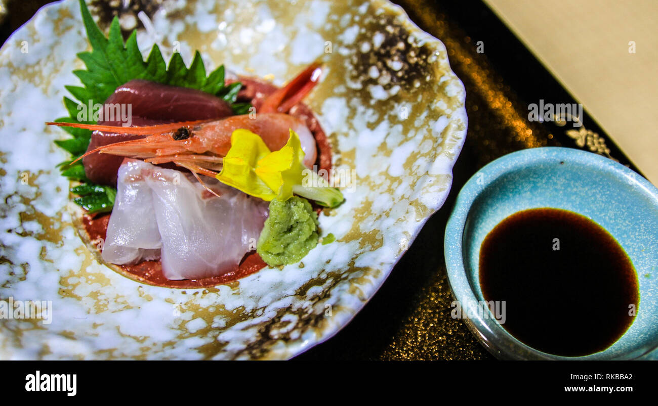 Japanese seafood hi-res stock photography and images - Alamy