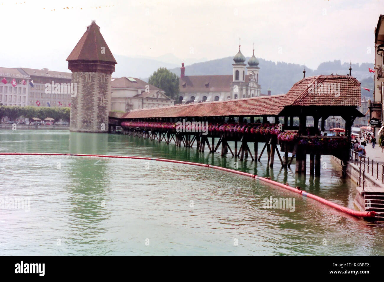 The Kapellbrucke, Lucerne, Switzerland Stock Photo - Alamy