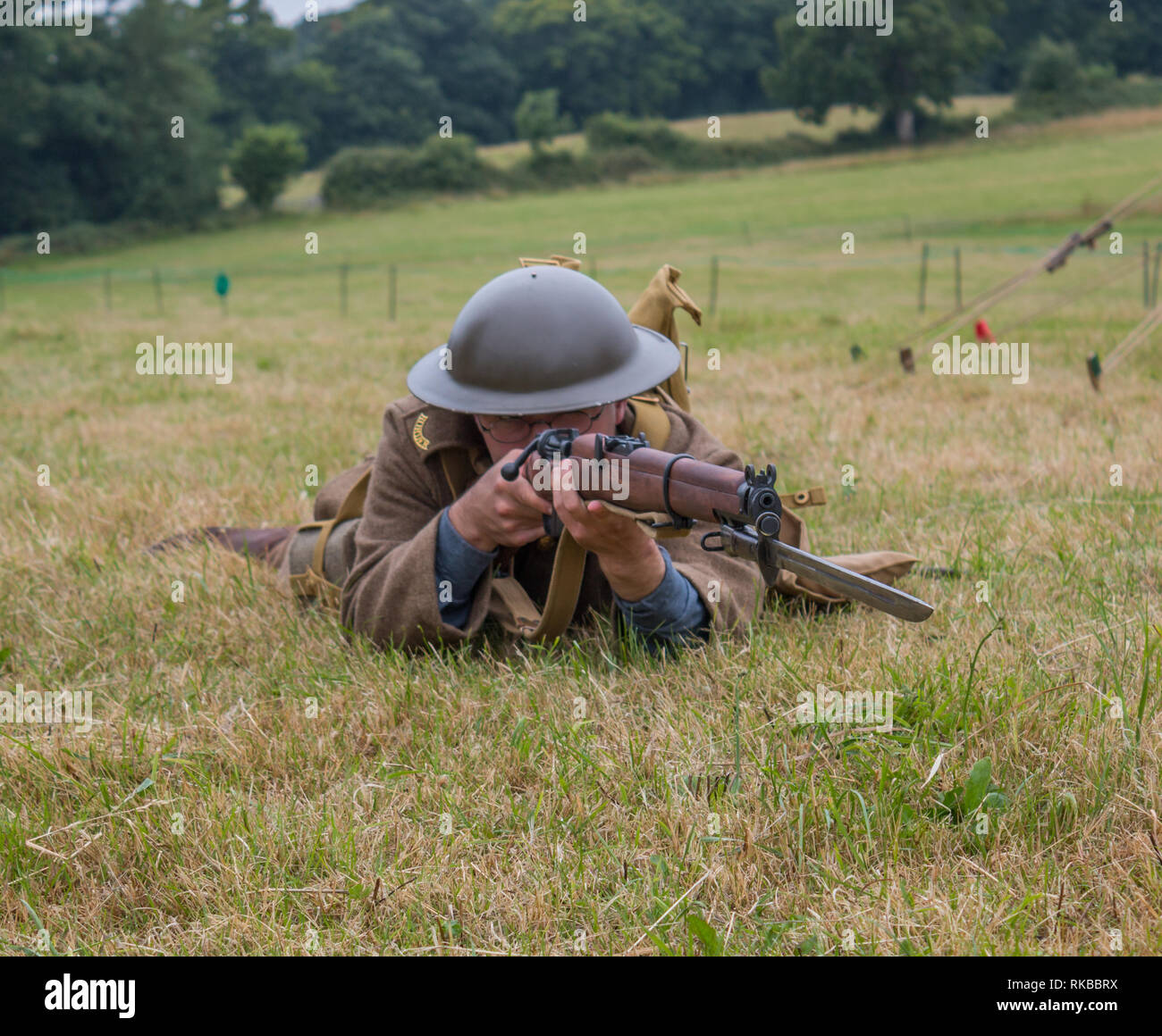 Ww1 british soldier hi-res stock photography and images - Alamy