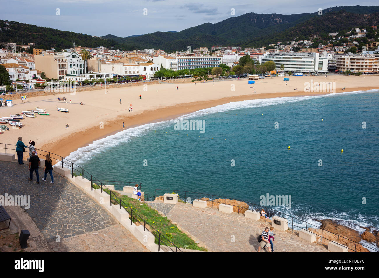 Tossa de mar beach hi-res stock photography and images - Alamy
