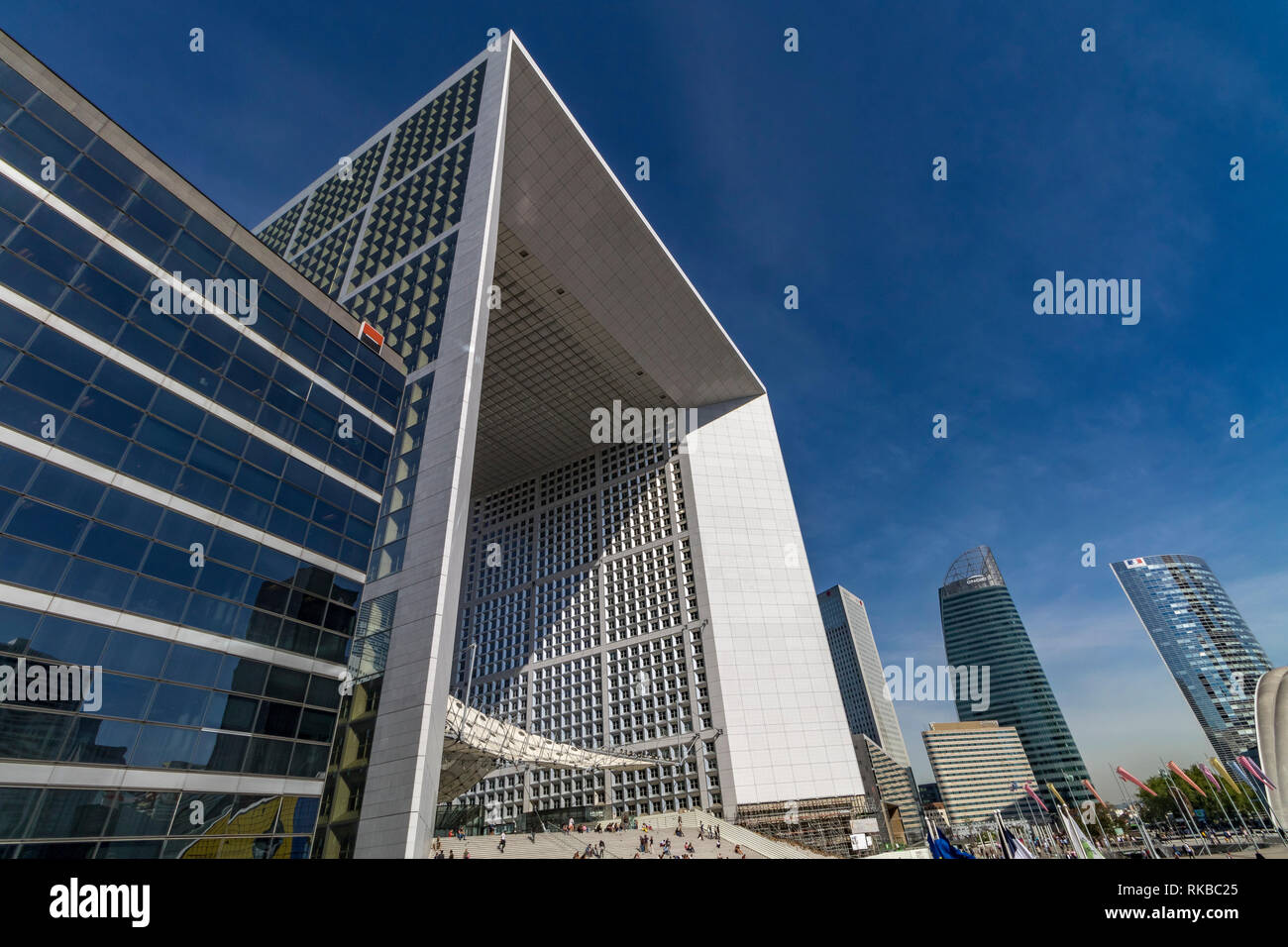 The Grande Arche de la Défense is a modern triumphal arch in La Défense ...