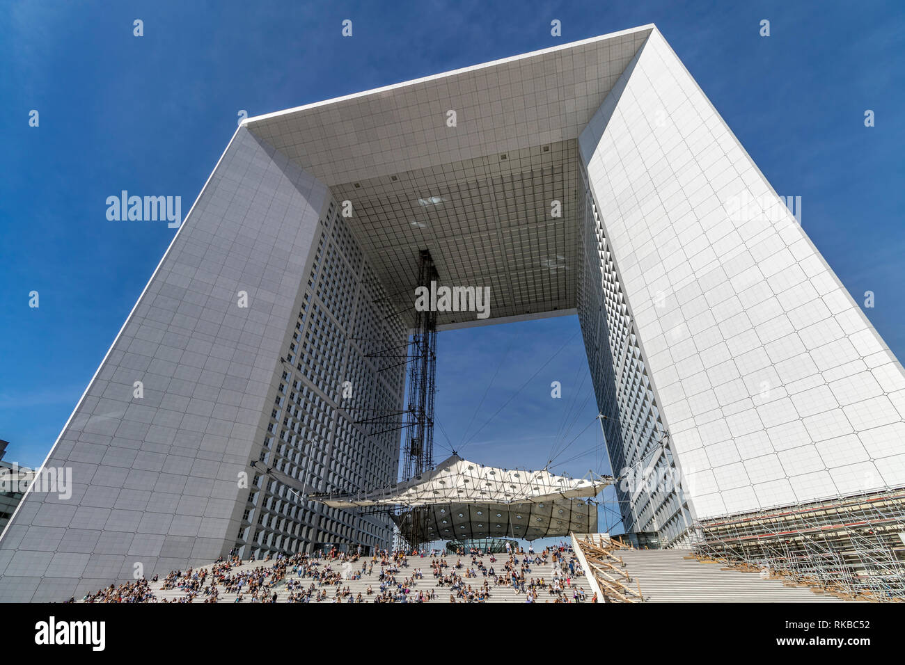The Grande Arche de la Défense is a modern triumphal arch in La Défense ...