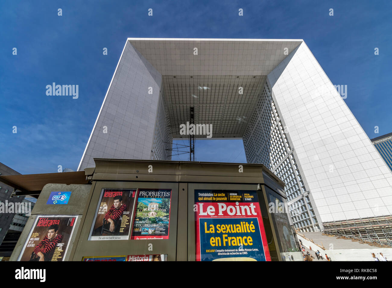 The Grande Arche de la Défense is a modern triumphal arch in La Défense ...