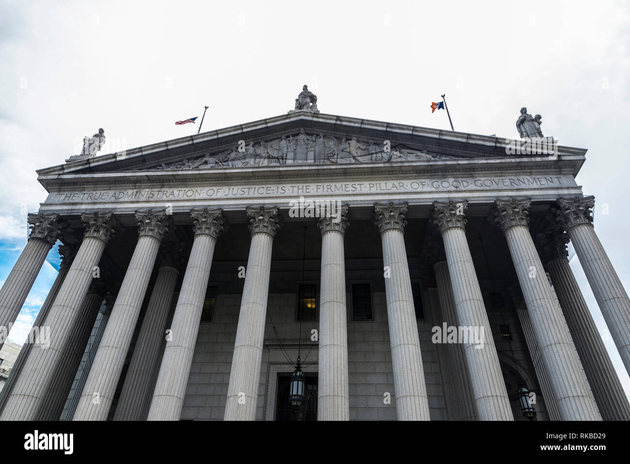 Federal court building new york city manhattan hi-res stock photography ...