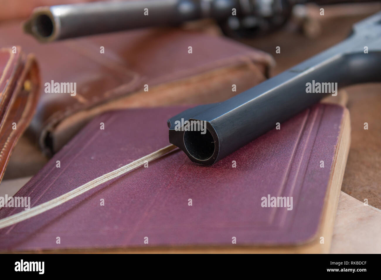 Webley revolver ww1 hi-res stock photography and images - Alamy