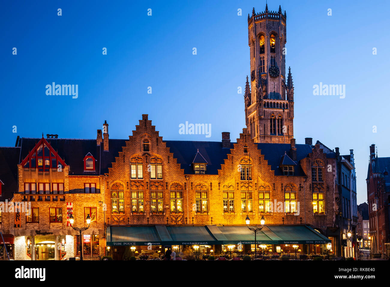 Bruges Towers High Resolution Stock Photography and Images - Alamy