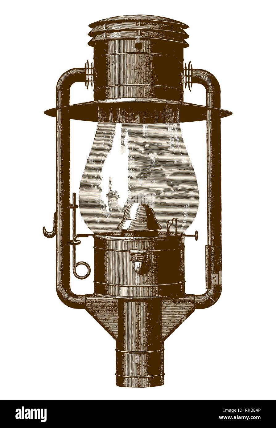 Gas street lamp hi-res stock photography and images - Alamy