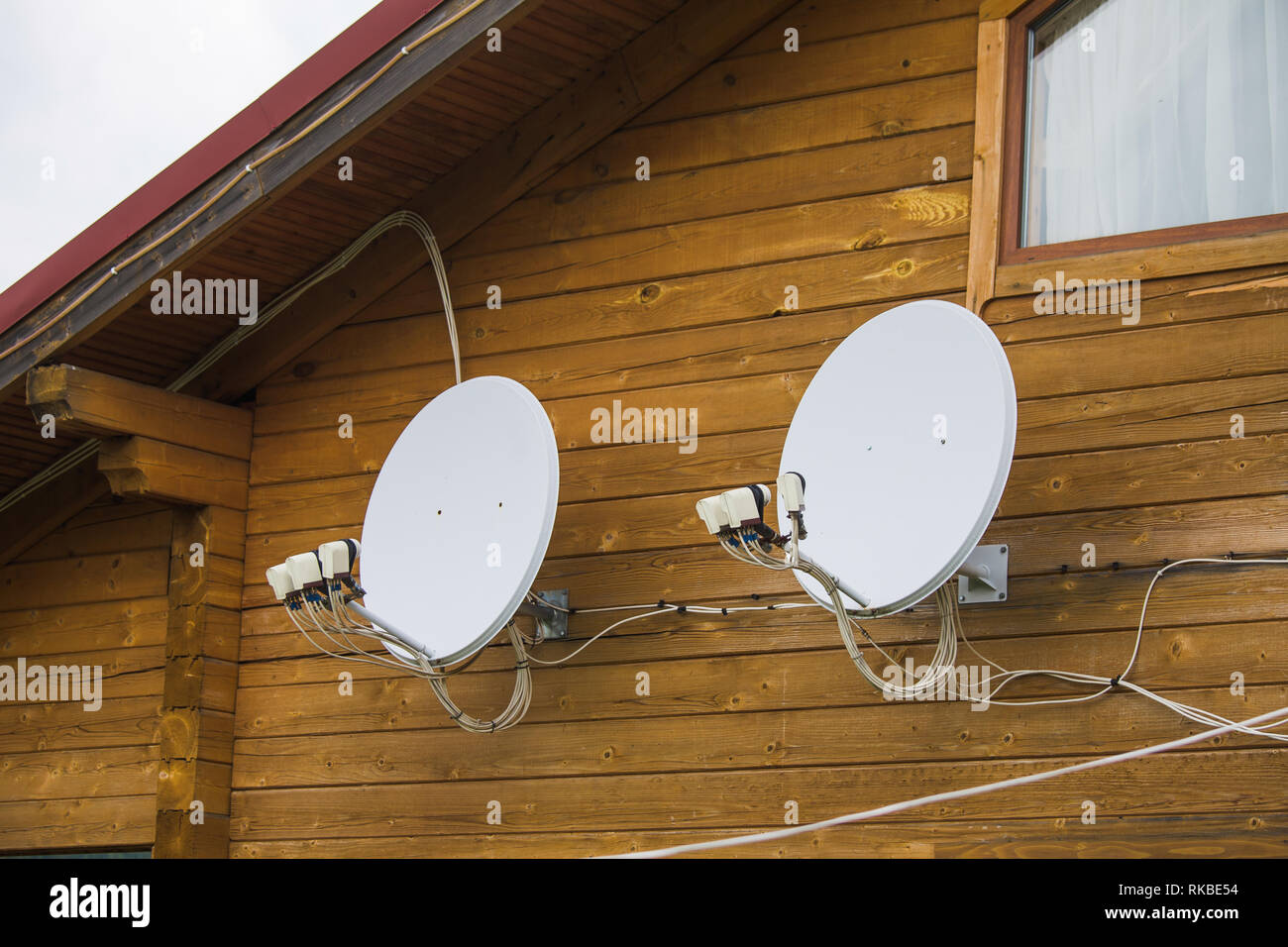 Satellite dish farm hi-res stock photography and images - Alamy