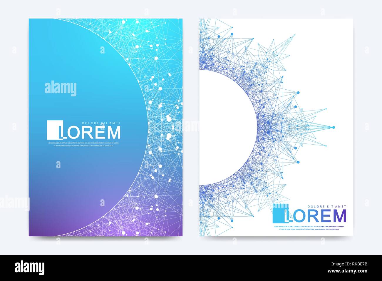 Modern vector template for brochure, leaflet, flyer, cover, catalog in ...