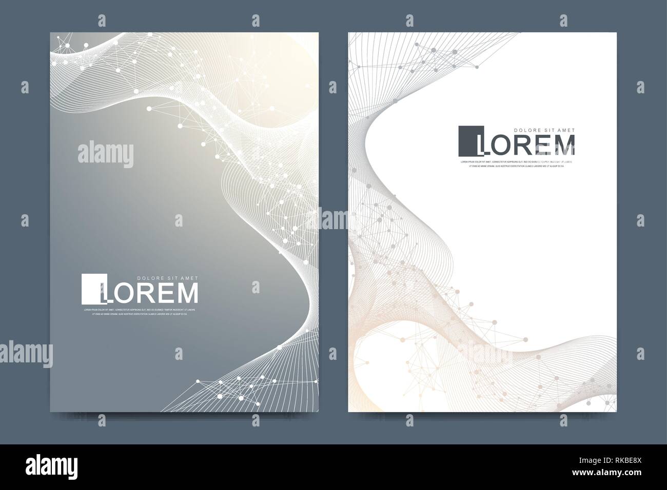 Modern vector template for brochure, leaflet, flyer, cover, catalog in ...