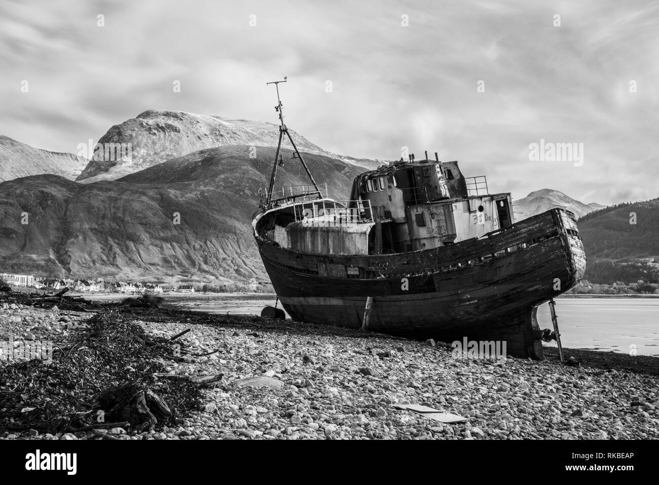 Corpach wreck hi-res stock photography and images - Alamy