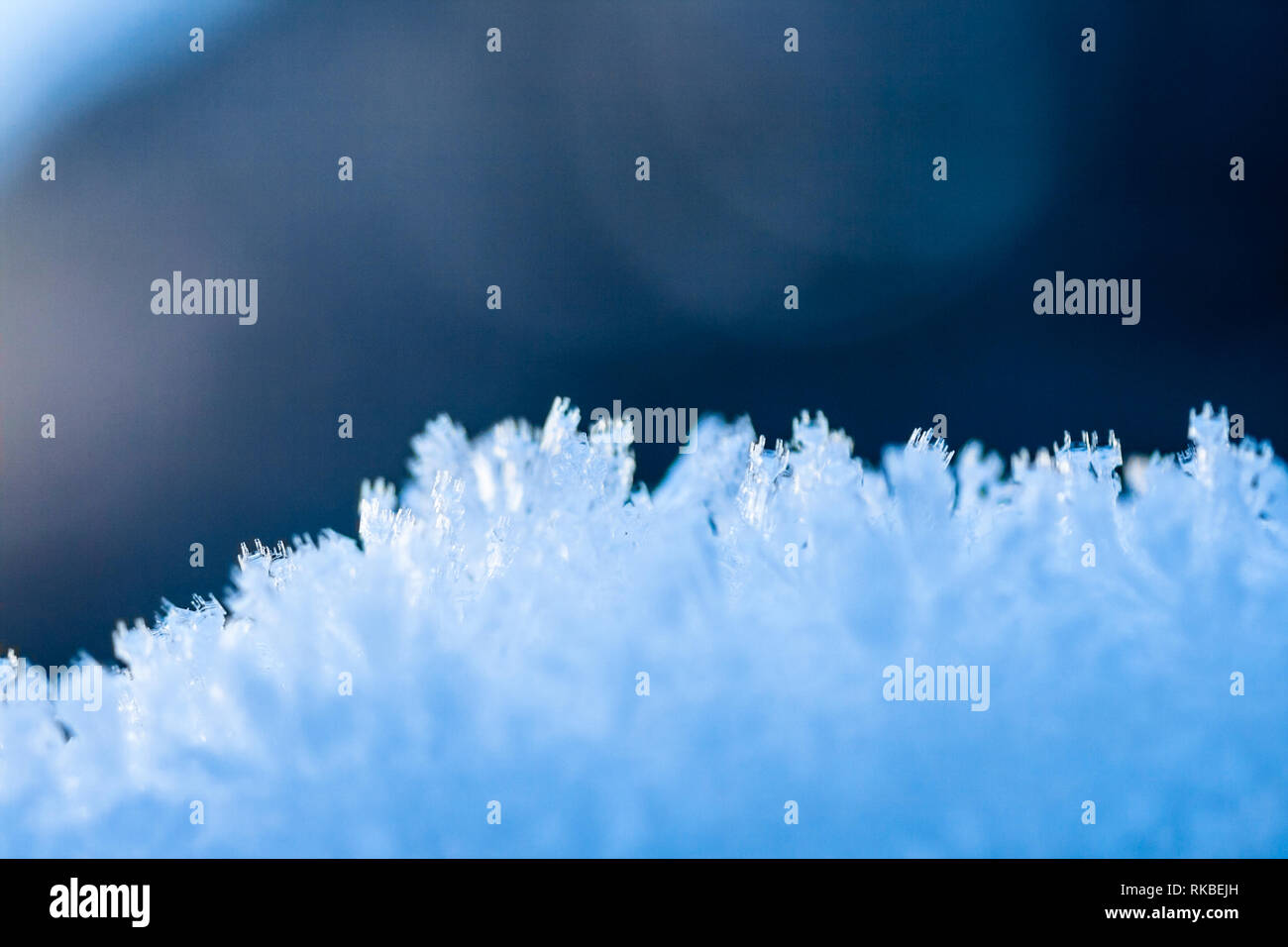 On beautiful out of focus blue bokeh lens flares background, small ...