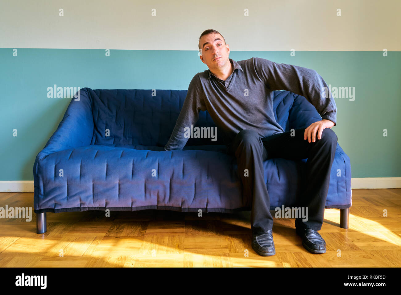 Man Waiting For Someone Special