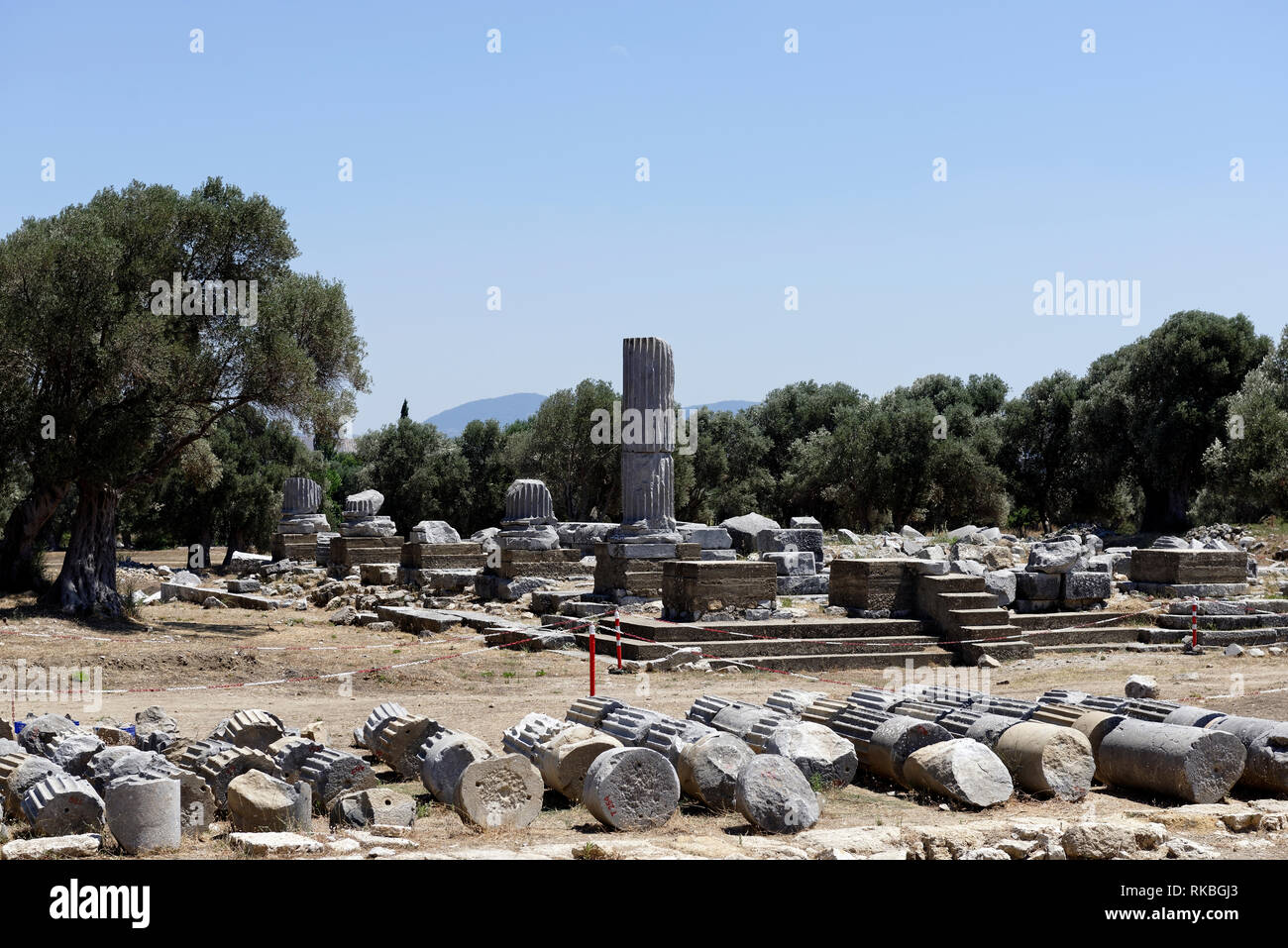 Hellenistic Temple of Dionysus, designed in 220-205 BCE by the ...