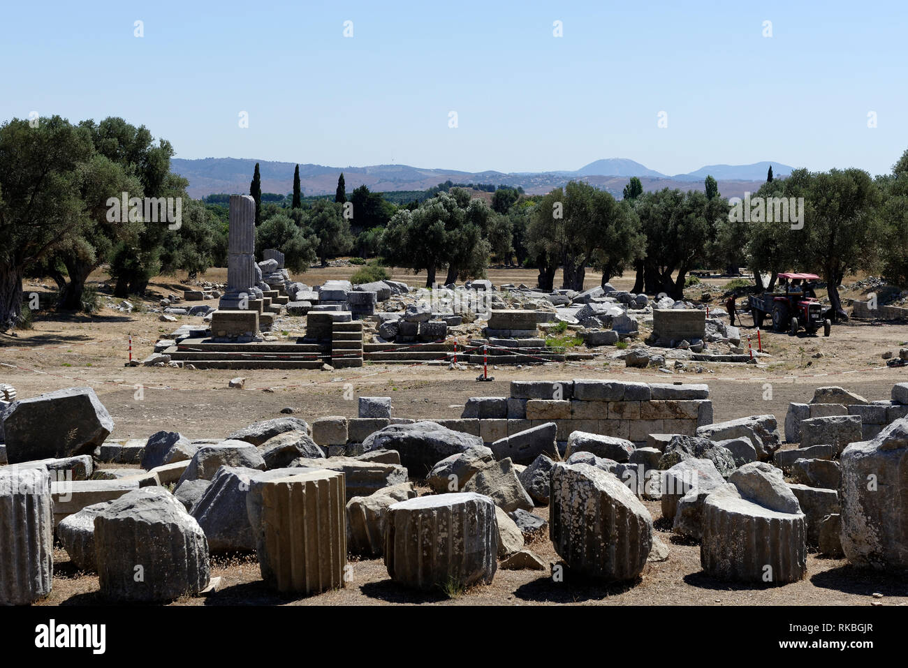 Hellenistic Temple of Dionysus, designed in 220-205 BCE by the ...