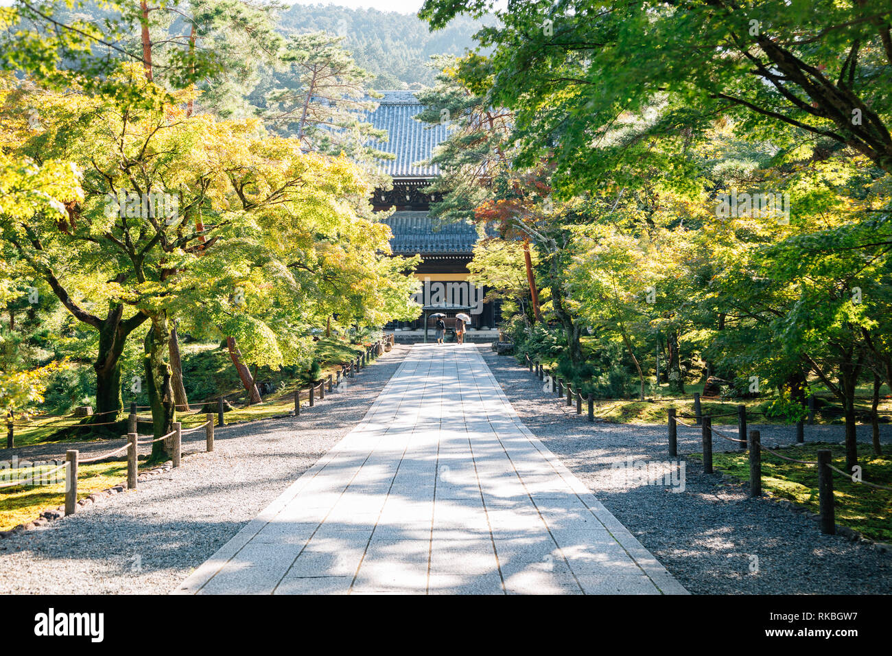 Sanmon gate at Nanzen-ji Temple in Kyoto, Japan Stock Photo - Alamy