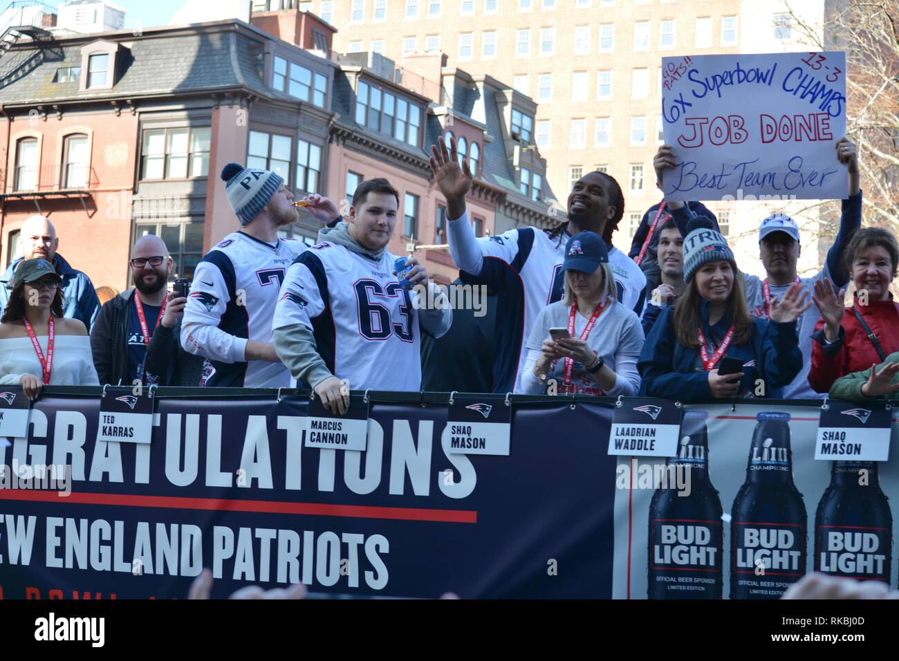 New England Patriots Super Bowl Parade 2019 Patriots Super Bowl Parade