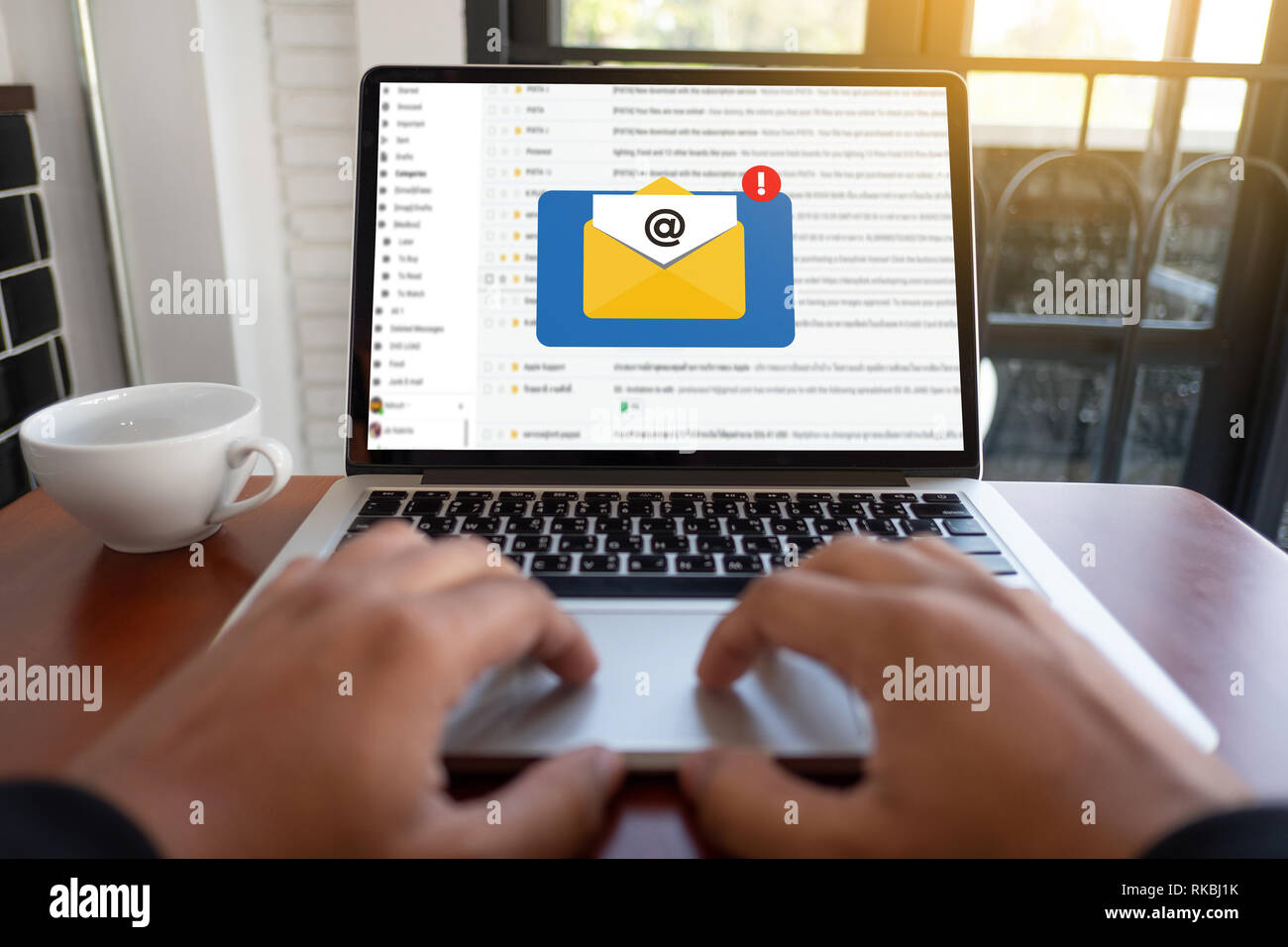 Mail Communication Connection message to mailing contacts phone Global ...