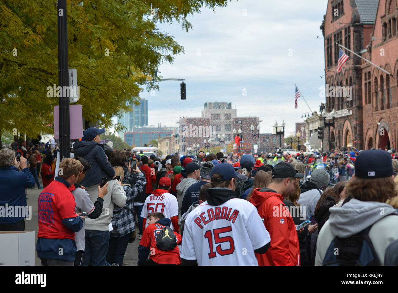The Boston Red Sox's World Series Championship Parade in Boston ...