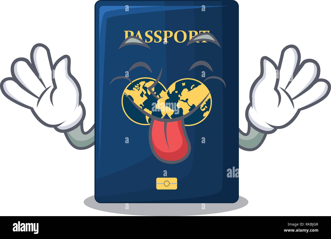 British blue passport Stock Vector Images - Alamy