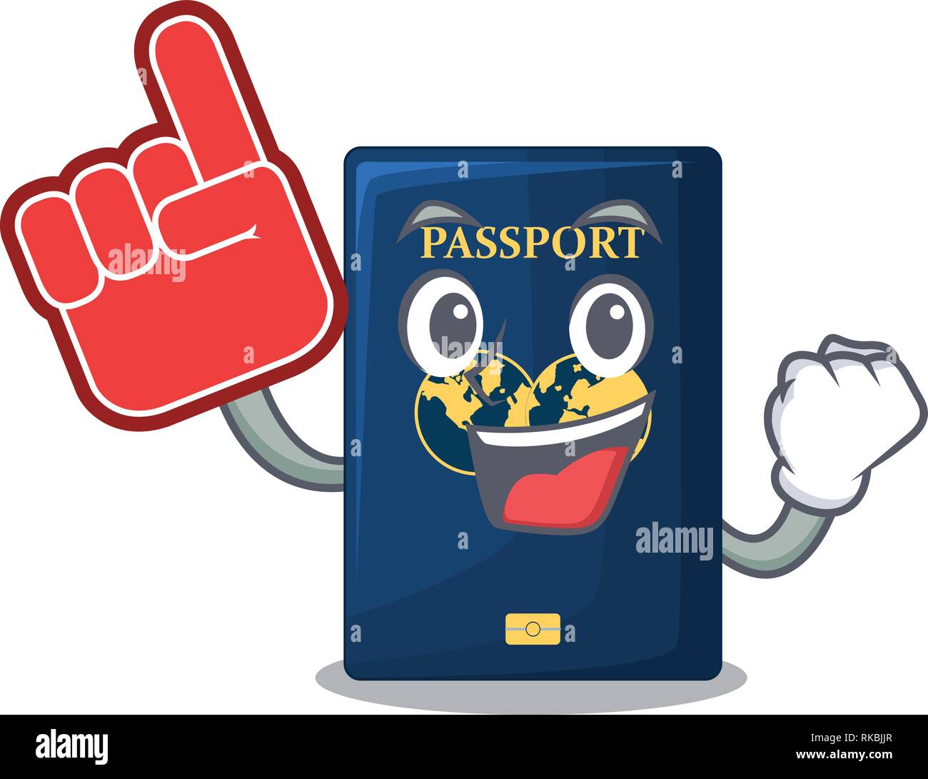 British passport hand Stock Vector Images - Alamy