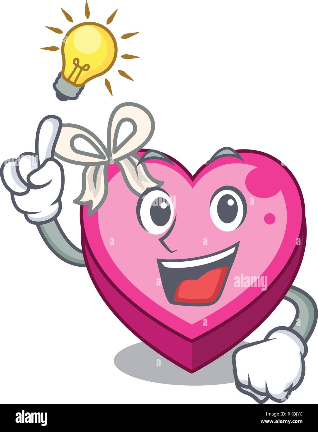 Have An Idea Heart Box In The Cartoon Sleep Stock Vector Image And Art