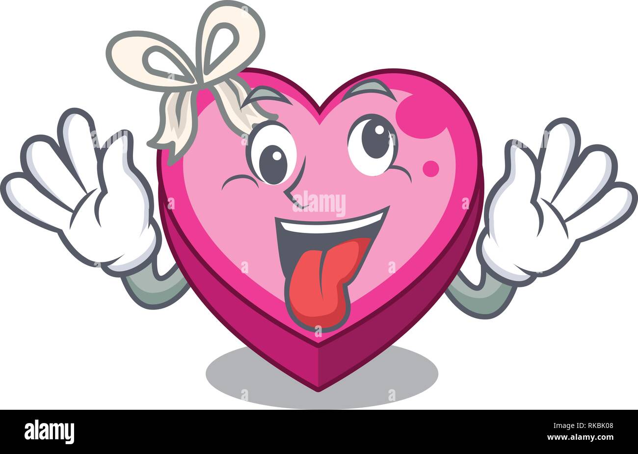 Crazy heart box in the cartoon sleep Stock Vector Image & Art - Alamy