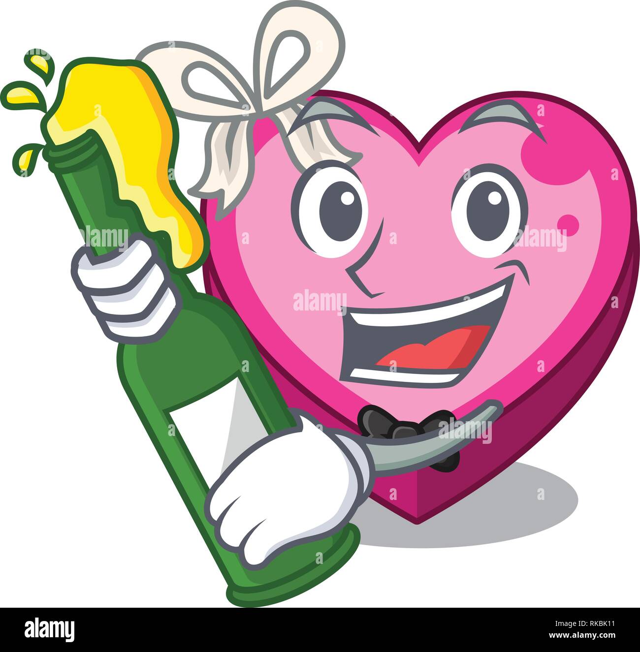 Hand giving beer Stock Vector Images - Alamy