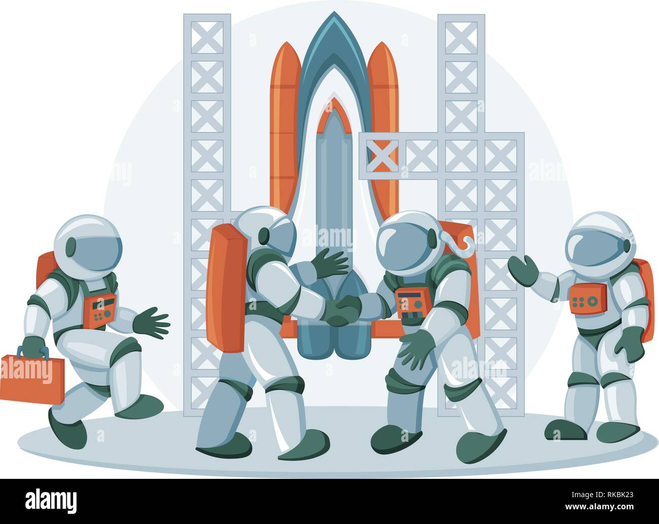 Rocket engines space space ship hi-res stock photography and images - Alamy