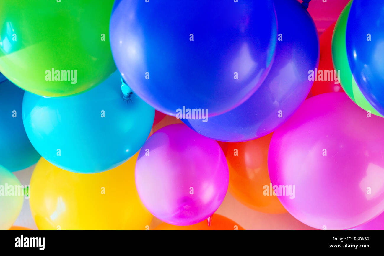 Different color balloons hi-res stock photography and images - Alamy