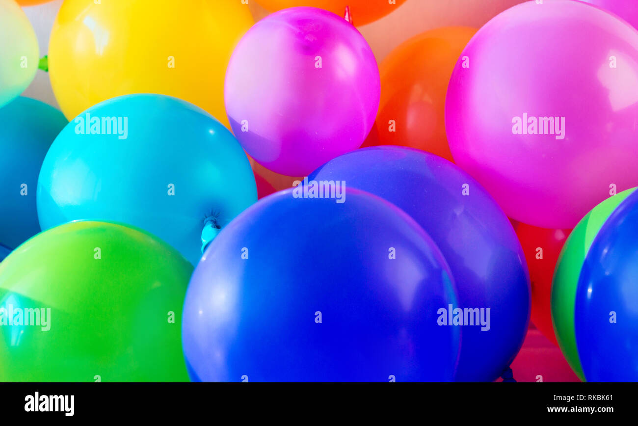 Different color balloons hi-res stock photography and images - Alamy