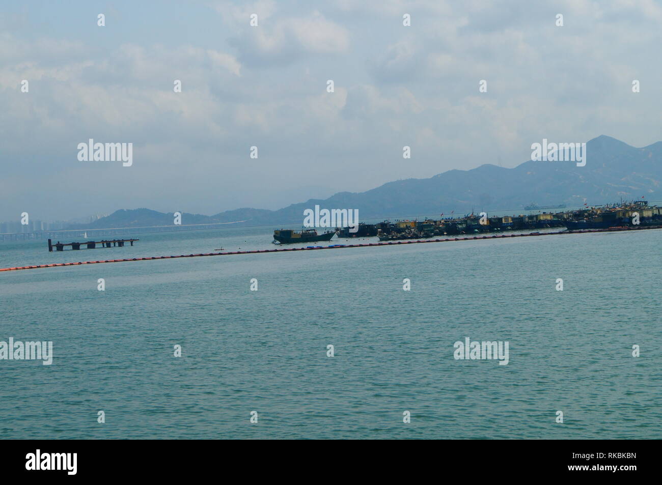 Shenzhen, China: the sea scenery of shekou port Stock Photo - Alamy