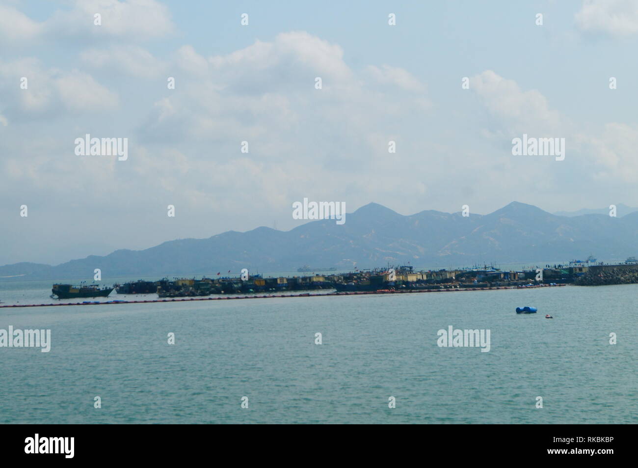 Shenzhen, China: the sea scenery of shekou port Stock Photo - Alamy