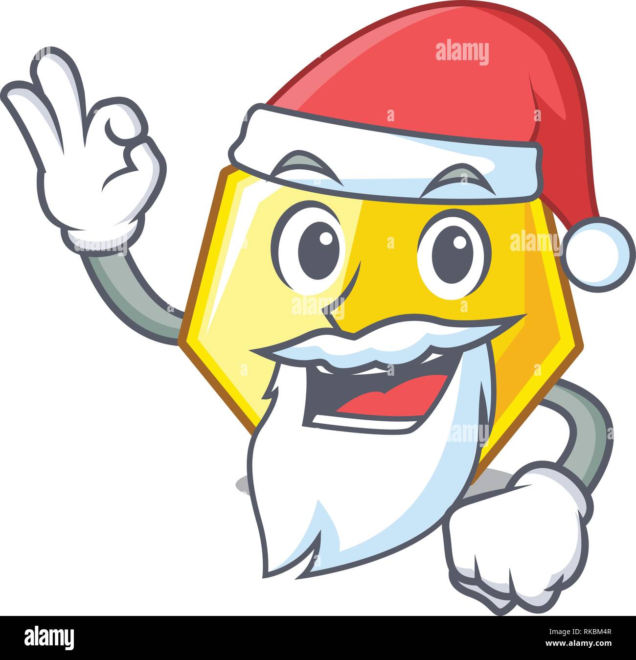 Heptagon cartoon Cut Out Stock Images & Pictures - Alamy