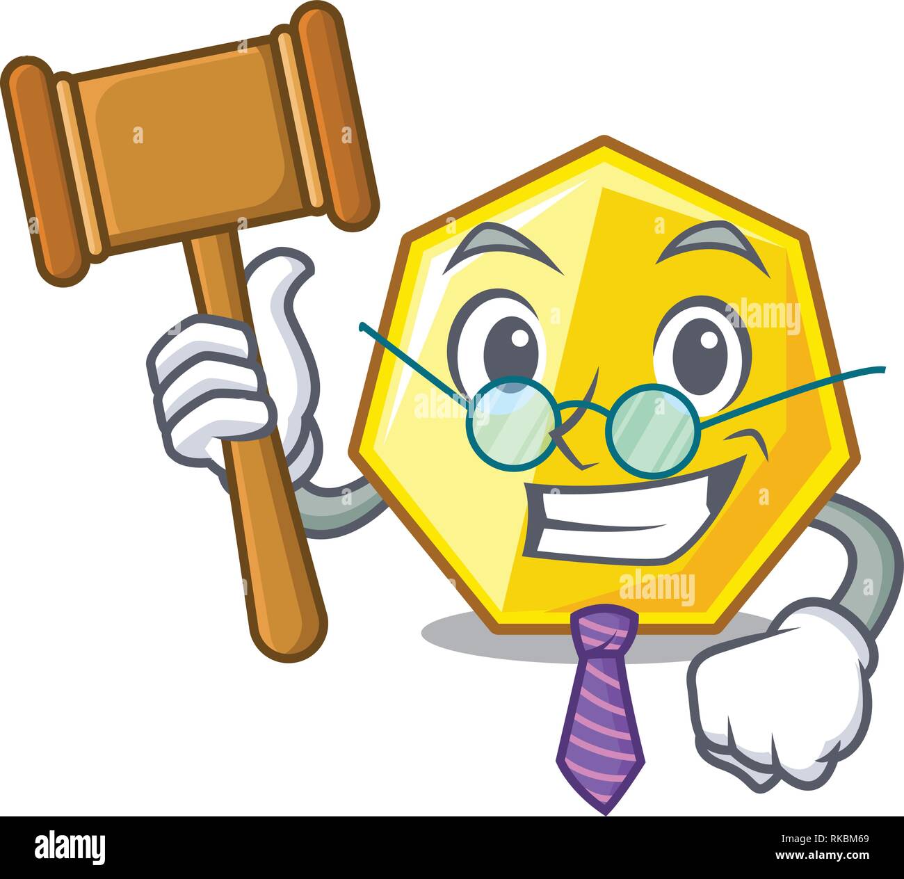 Heptagon cartoon Cut Out Stock Images & Pictures - Alamy