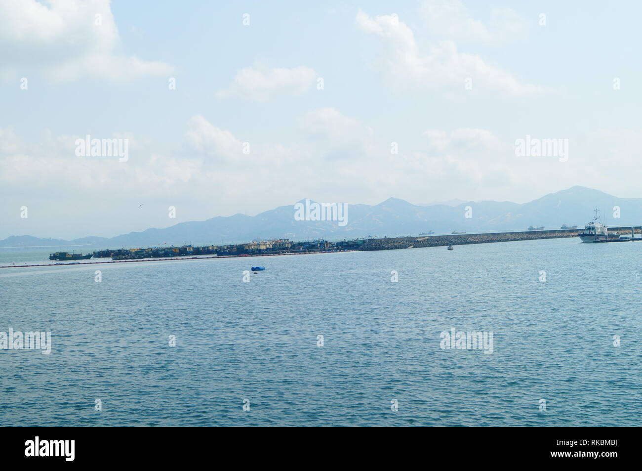 Shenzhen, China: the sea scenery of shekou port Stock Photo - Alamy