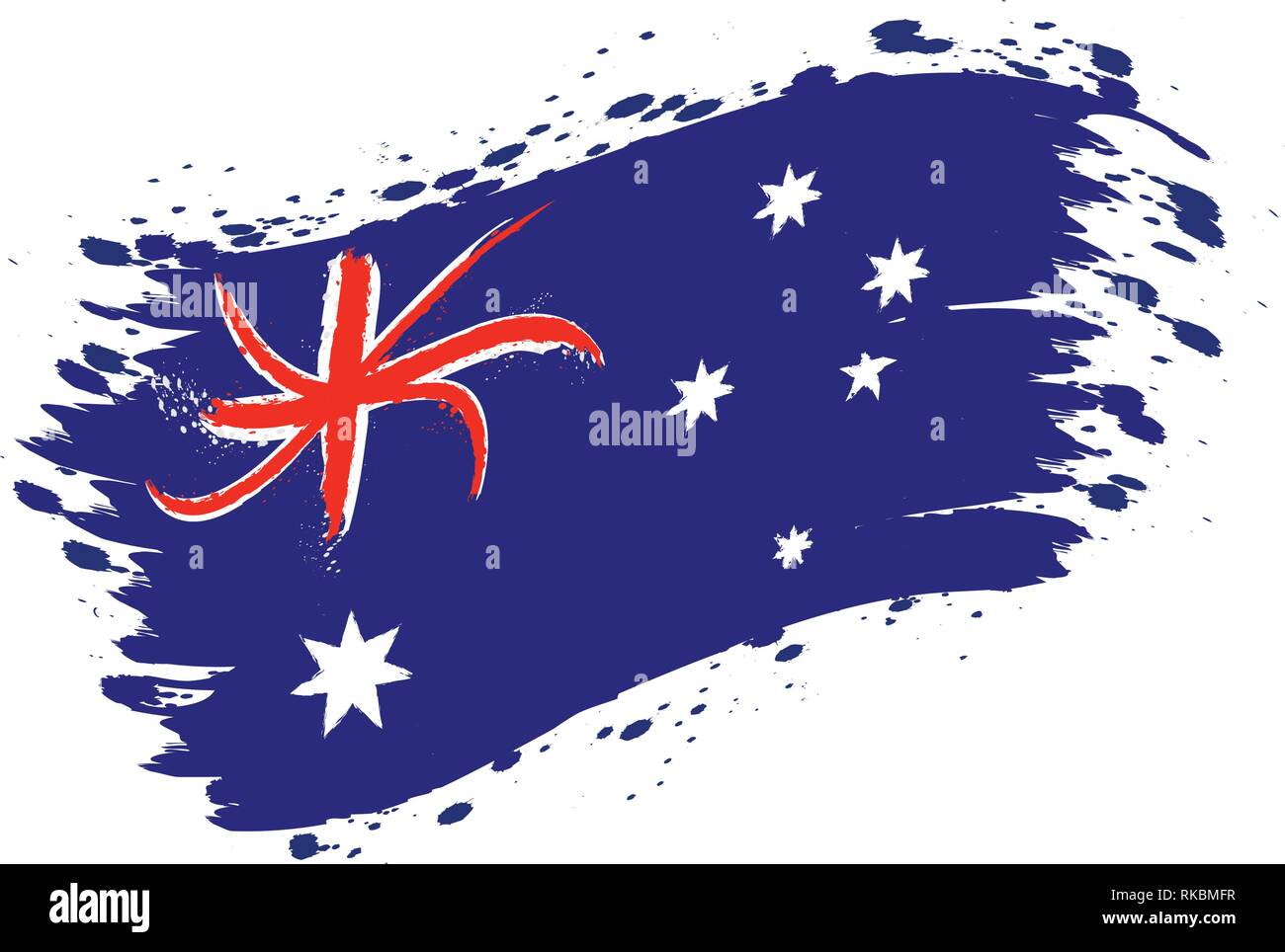Australian splash Stock Vector Images - Alamy