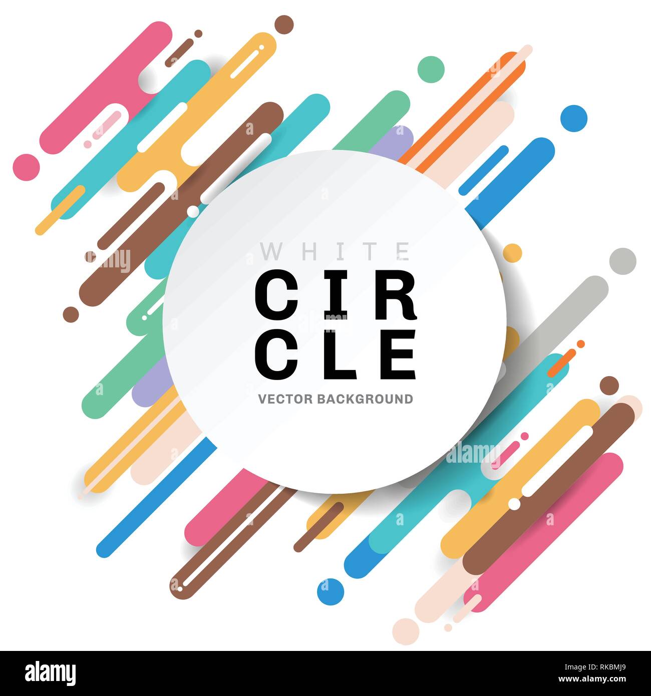 Abstract multicolor geometric pattern rounded shapes diagonal lines transition background with ...