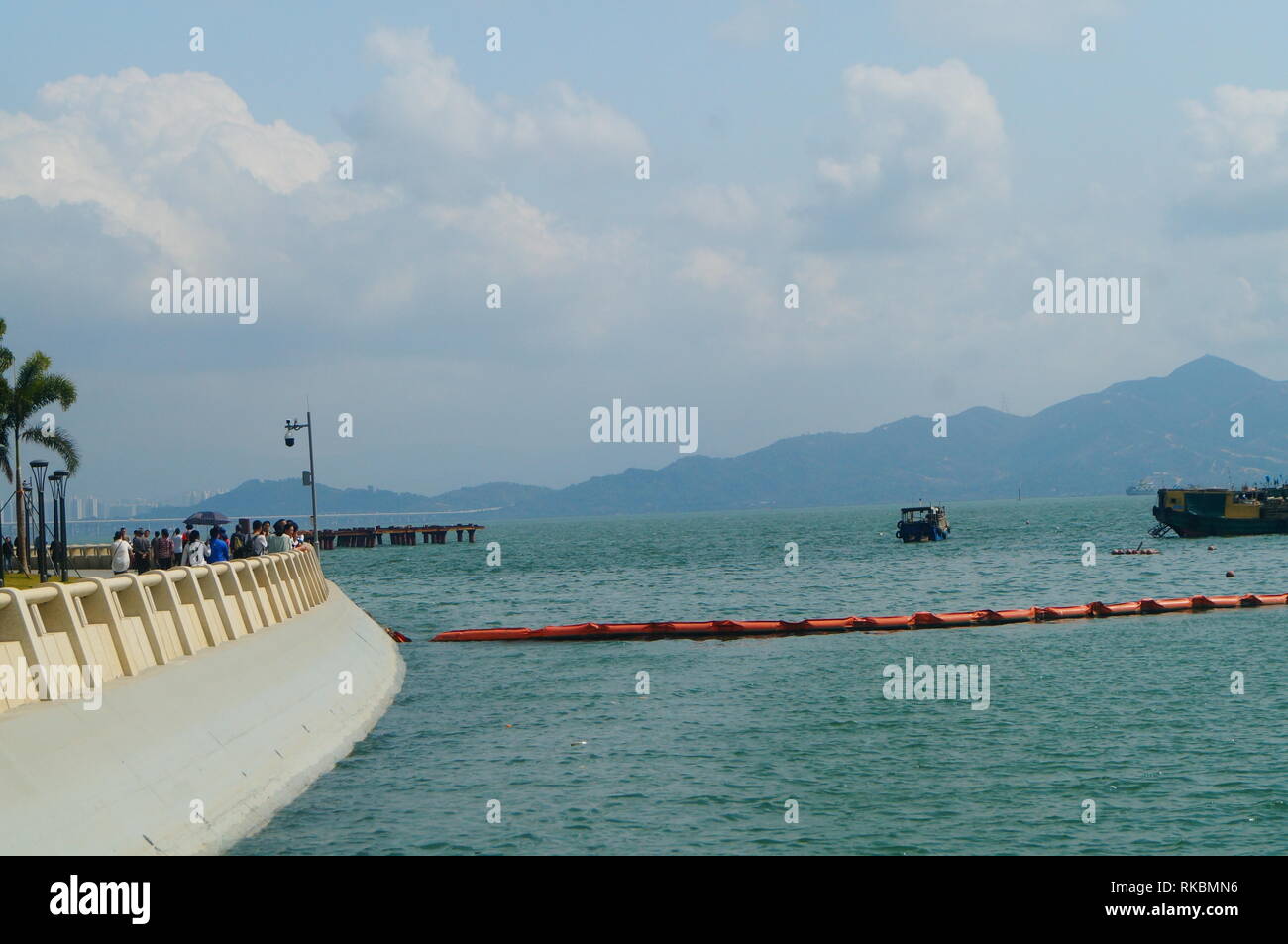 Shenzhen, China: the sea scenery of shekou port Stock Photo - Alamy