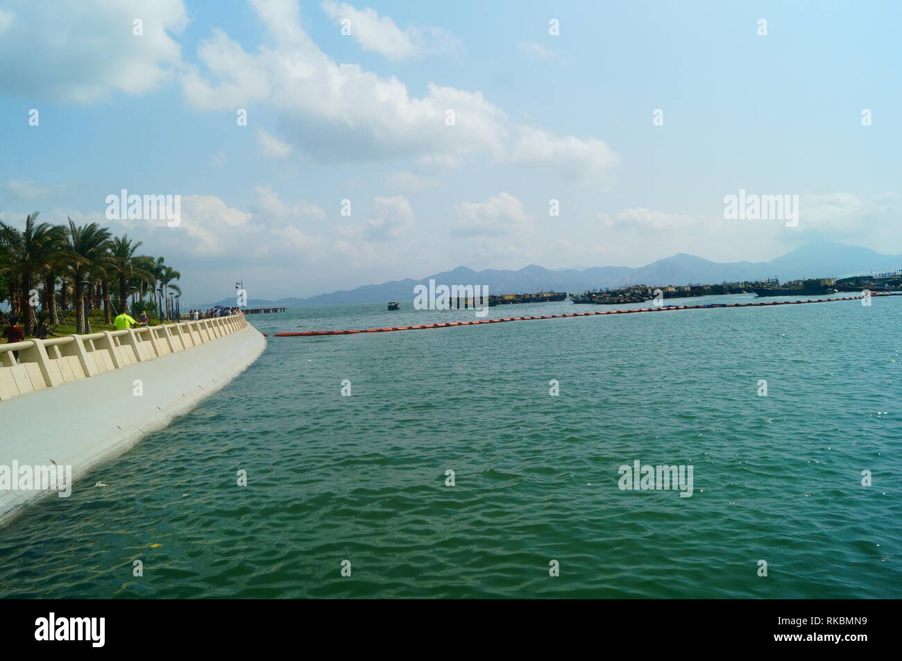 Shenzhen, China: the sea scenery of shekou port Stock Photo - Alamy