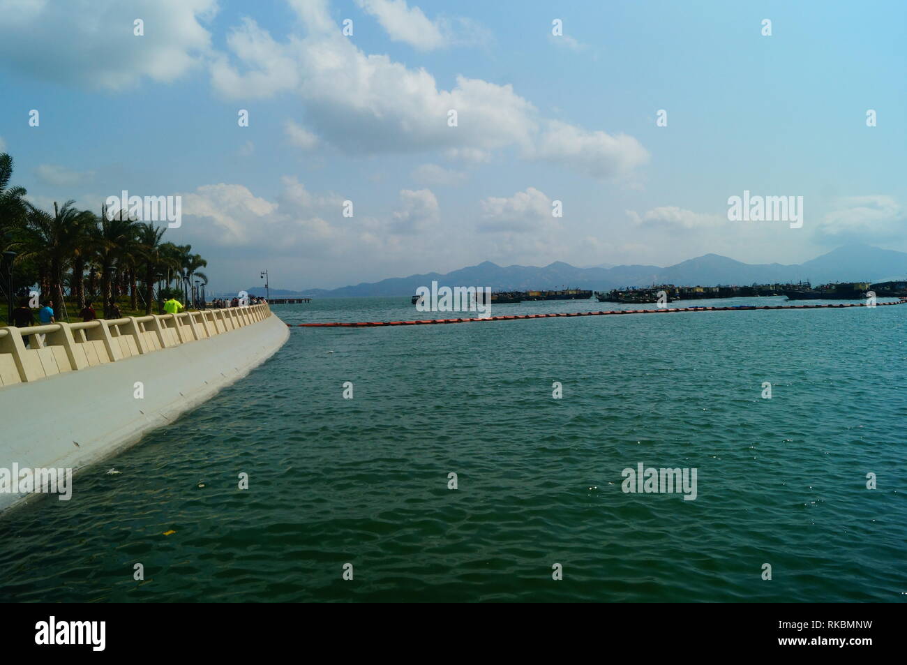 Shenzhen, China: the sea scenery of shekou port Stock Photo - Alamy