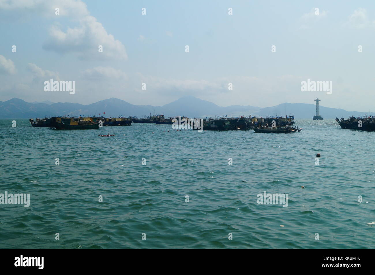 Shenzhen, China: the sea scenery of shekou port Stock Photo - Alamy