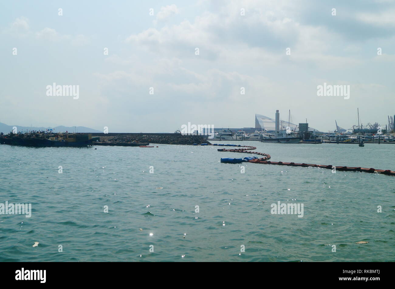 Shenzhen, China: the sea scenery of shekou port Stock Photo - Alamy
